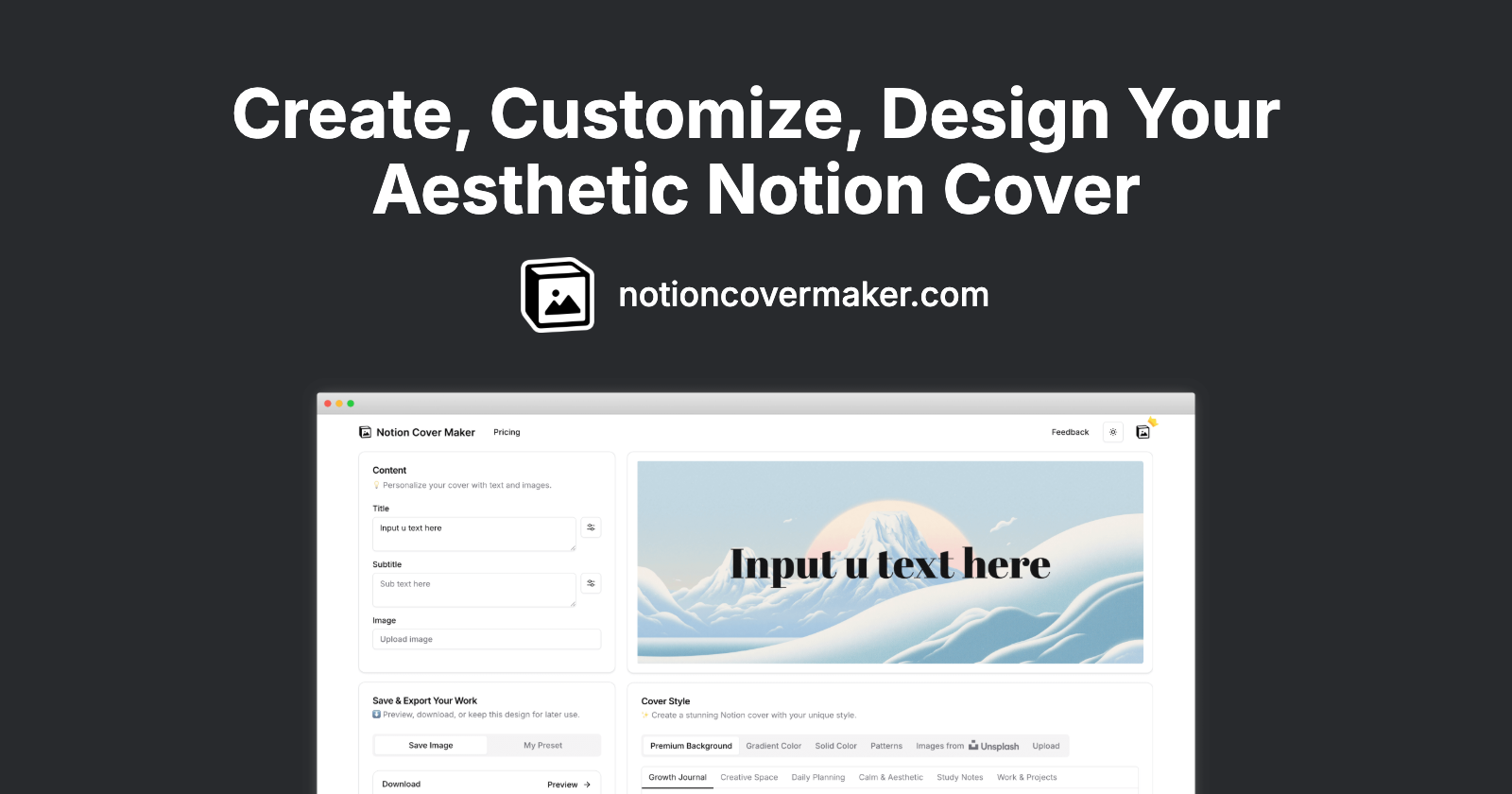 Getting Your Notion Cover Image Size Just Right | Notion Cover Maker Blog
